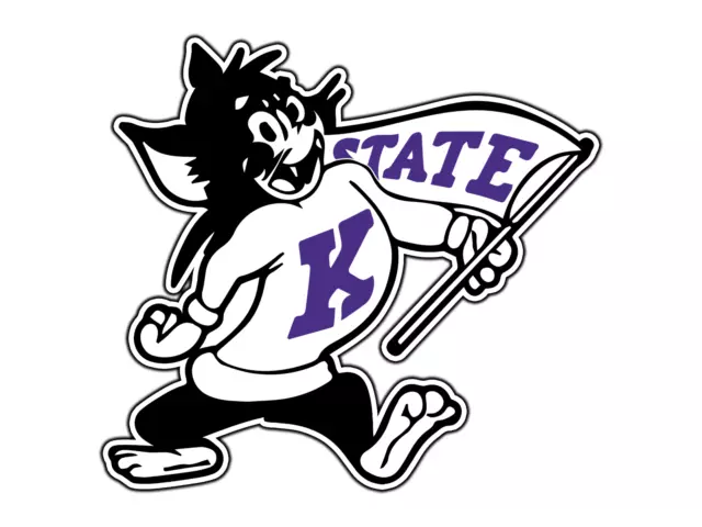 Kira Sticker With Kansas State Wildcats Mascot Logo #2 Decorative ...