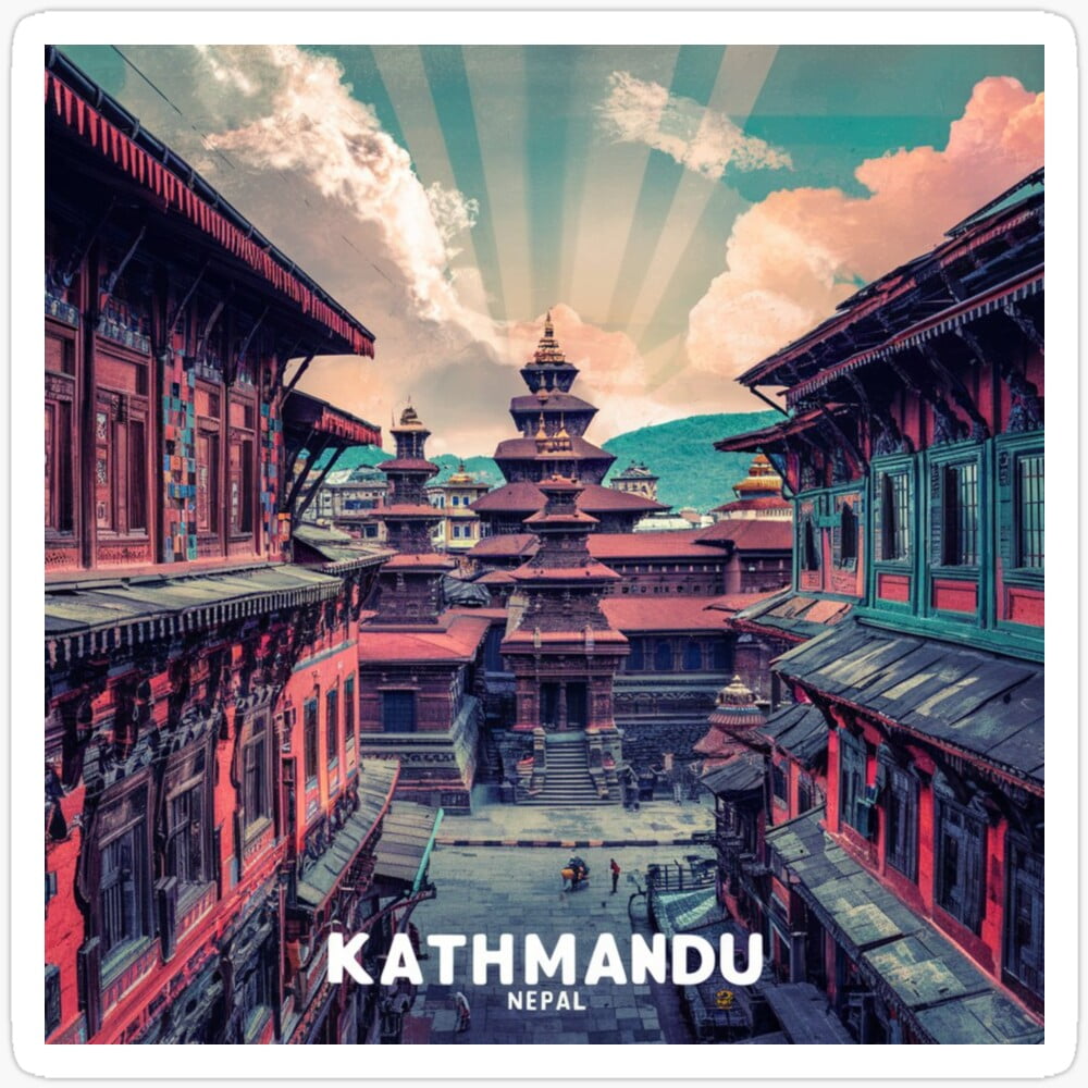Kira Sticker - Kathmandu, Nepal Gift For You - Phone Stickers ...
