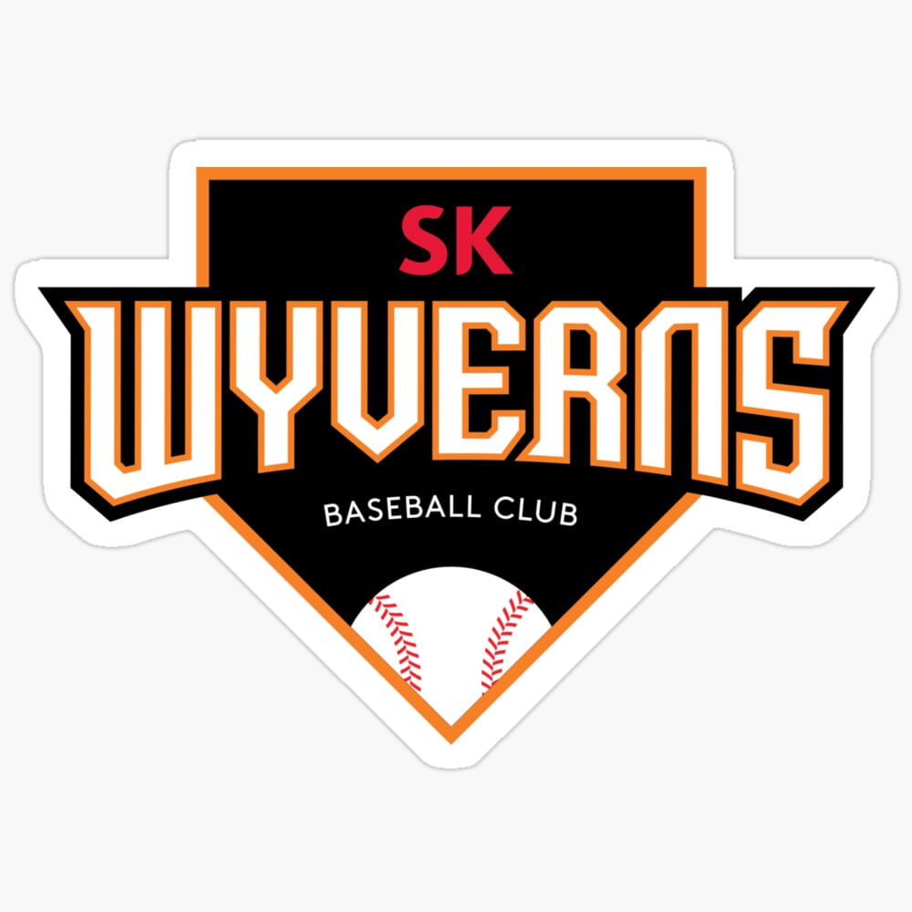 Kira Sticker - Kbok Wyverns Logo Emblem - Korea Baseball Merch ...