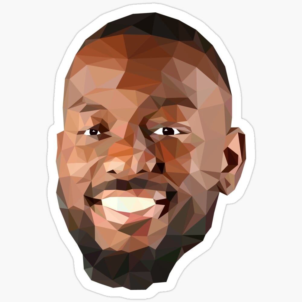Kira Sticker - Kemba Walker Low Poly Sticker - Single, Trio, Or Squad ...