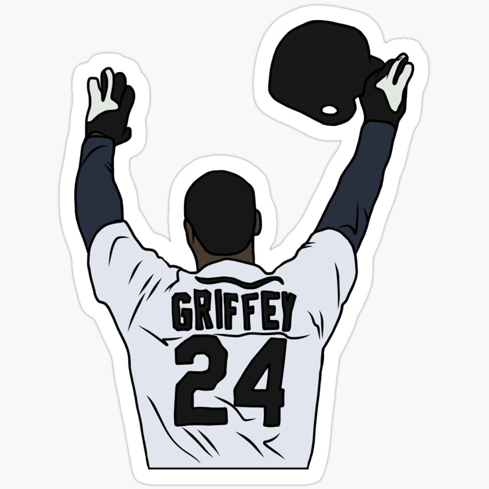 Kira Sticker - Ken Griffey Jr. Celebration Sticker - Single, Trio, Or ...