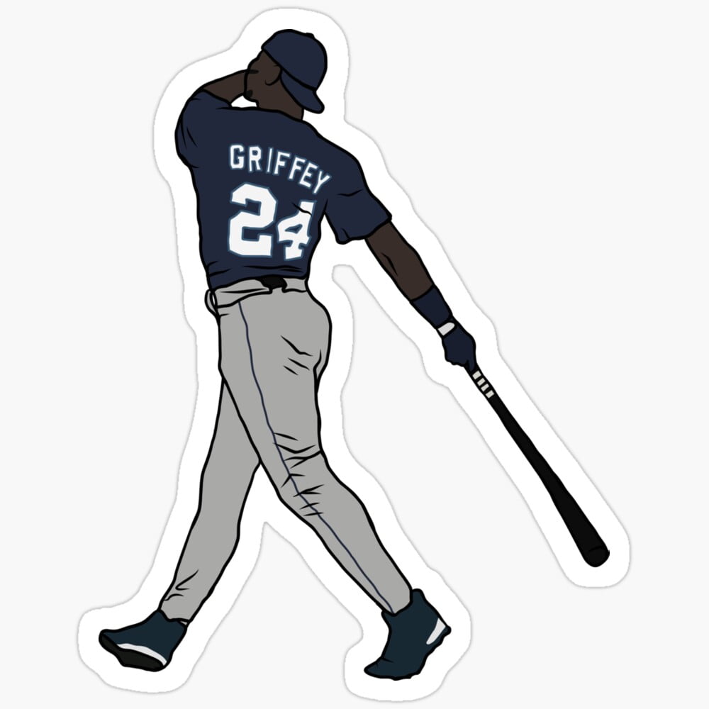 Kira Sticker - Ken Griffey Jr. Swing Sticker - Single, Trio, Or Squad ...