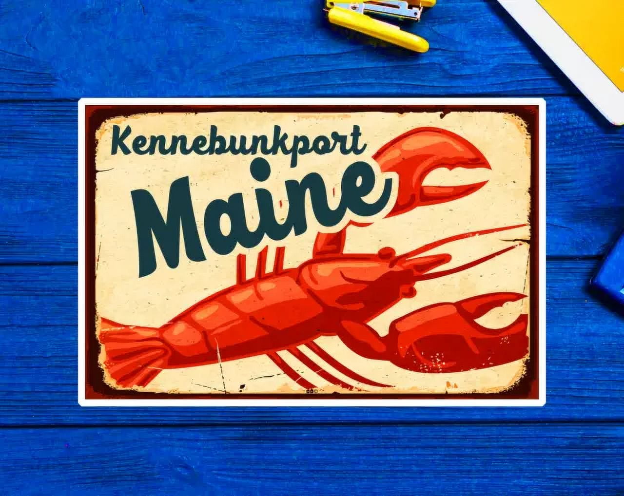 Kira Sticker With Kennebunkport Maine Decal Lobster Laptop Bumper Car ...