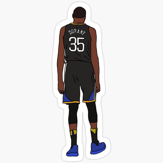 Kira Sticker - Kevin Durant Back-To Sticker - Single, Trio, Or Squad ...