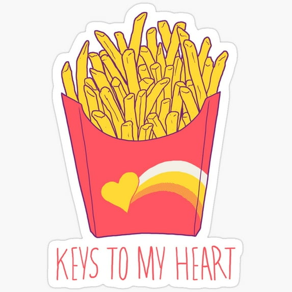 Kira Sticker - Keys To My Heart Sticker - Single, Trio, Or Squad ...