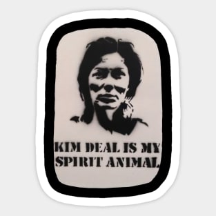 Kira Sticker With Kim Deal Sticker & Kim Gordon, Sonic Youth, The ...