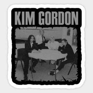Kira Sticker With Kim Gordon Sticker & Band, Kim Deal, Sonic Youth ...