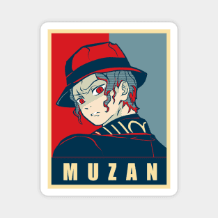 Kira Sticker With Kimetsu No Yaiba - Kibutsuji Muzan Anime Gift ...