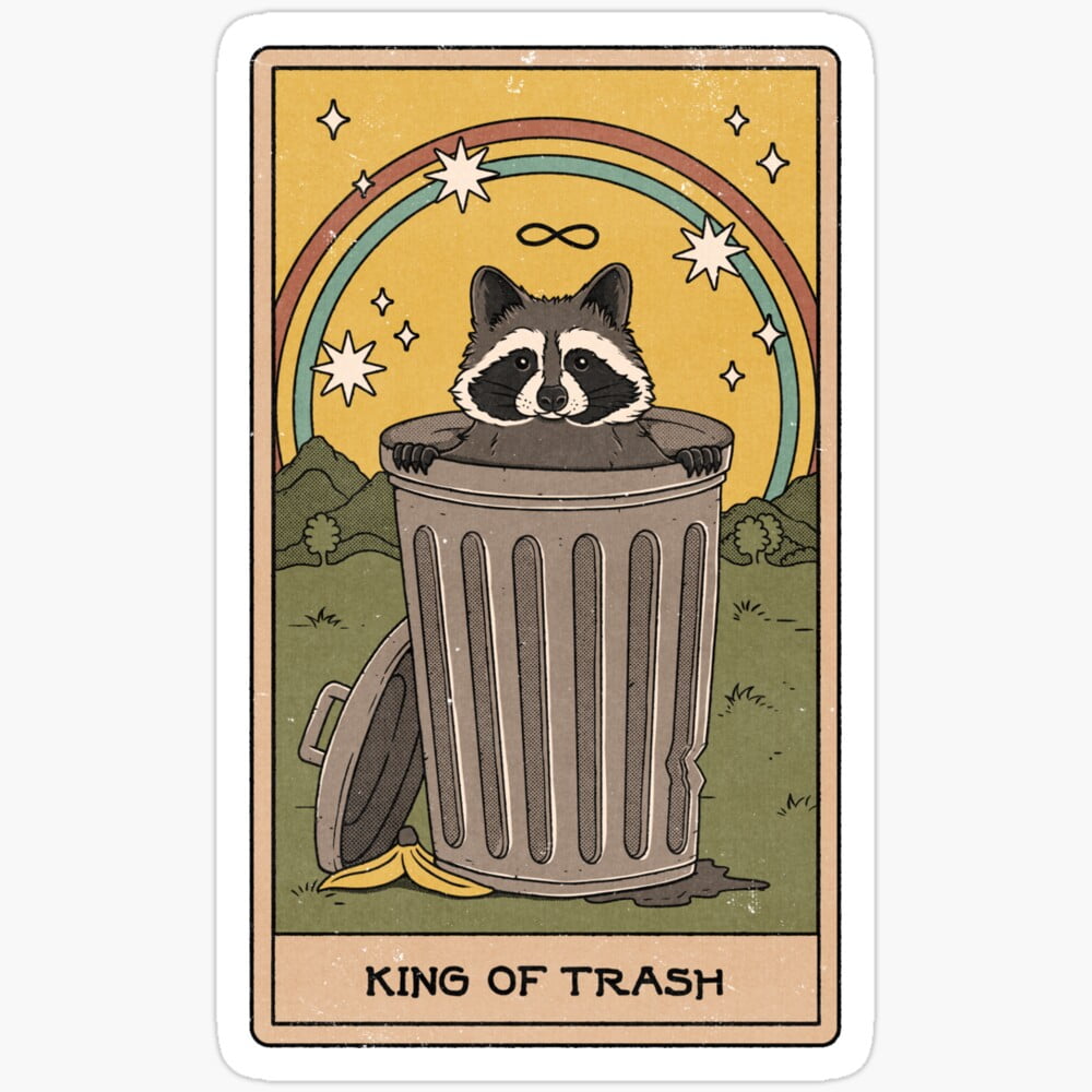 Kira Sticker - King Of Trash Perfect Sticker Gift For Everyone ...