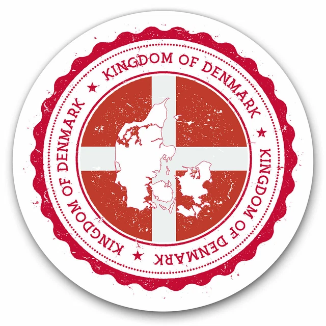 Kira Sticker With Kingdom Of Denmark Copenhagen Travel Cool Gift ...