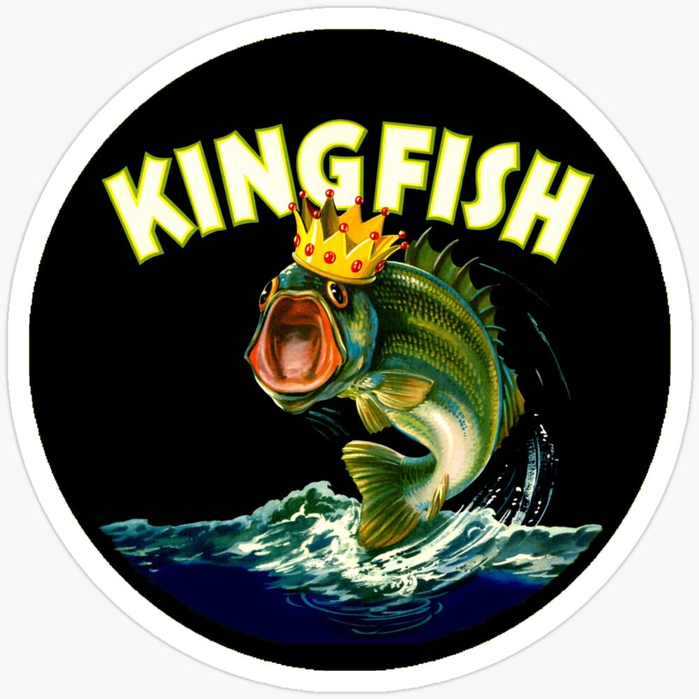 Kira Sticker - Kingfish Perfect Sticker Gift For Everyone ) - Walmart.com