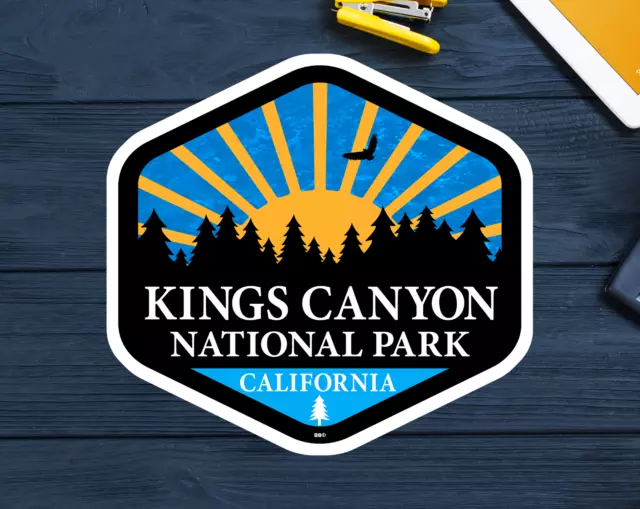 Kira Sticker With Kings Canyon National Park Decal California Laptop ...