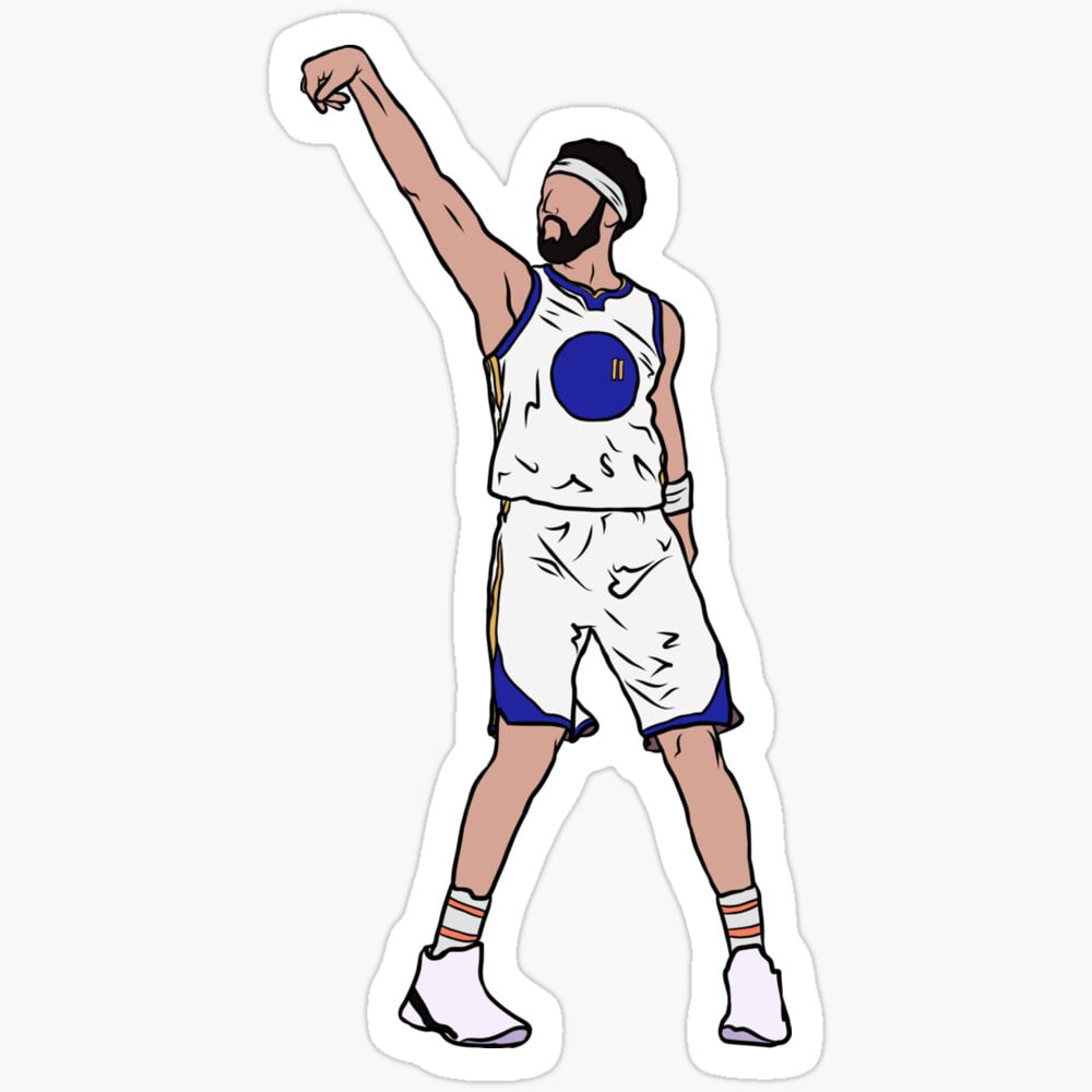 Kira Sticker - Klay Thompson Holds The Release Sticker - Single, Trio ...