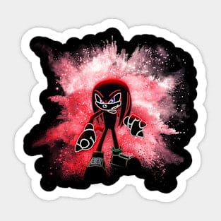 Kira Sticker With Knuckles The Echidna Sticker & Adventure, Game, Gamer ...