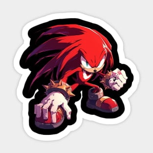 Kira Sticker With Knuckles Sticker & Gamer, Gaming, Sega Genesis, Sega ...