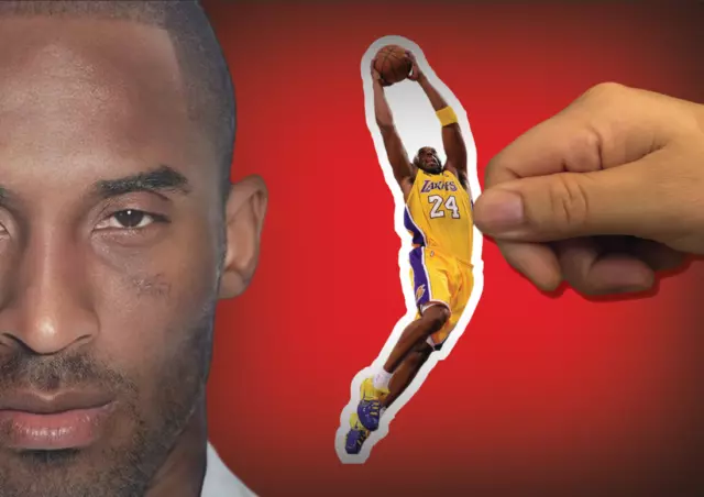 Kira Sticker With Kobe Bryant Los Angeles Los Angeles Basketball Team ...