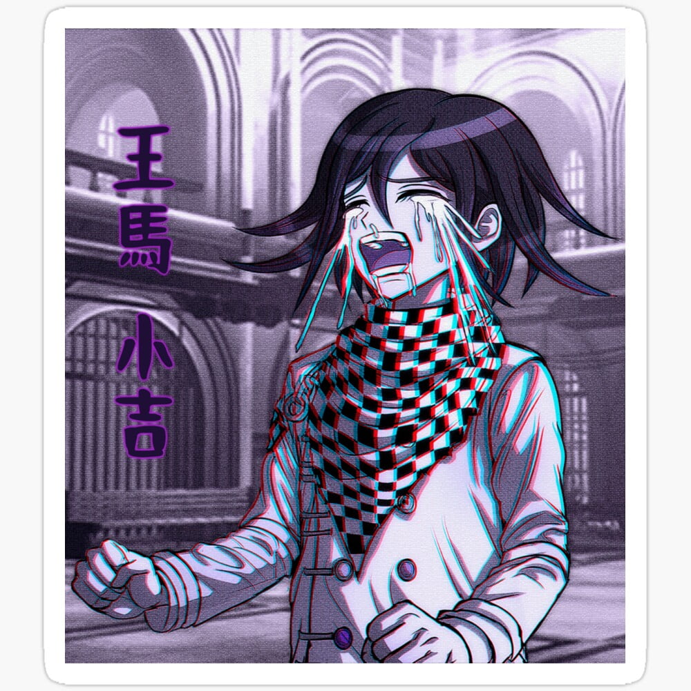 Kira Sticker - Kokichi Ouma Tee, Danganronpa V3, Vaporwave, Anime ...