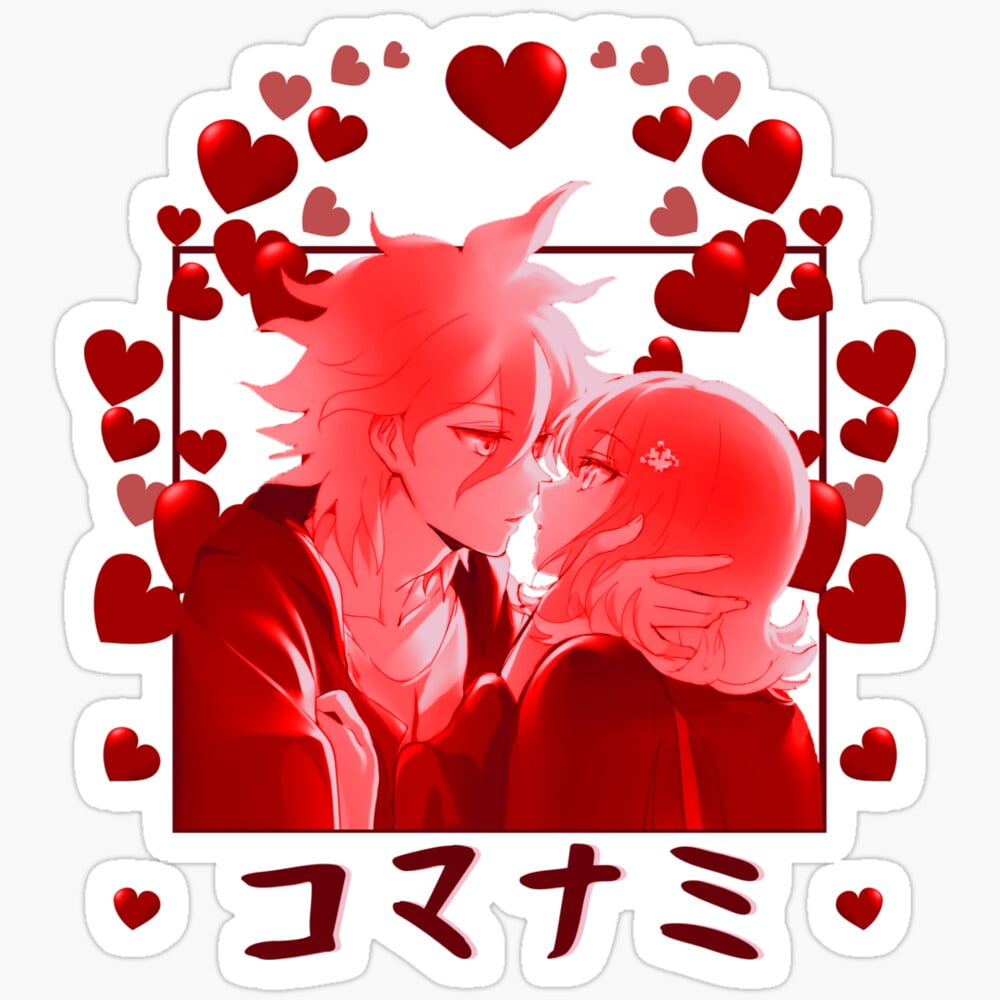 Kira Sticker - Komanami Nagito Komaeda Chiaki Nanami Danganronpa Anime ...