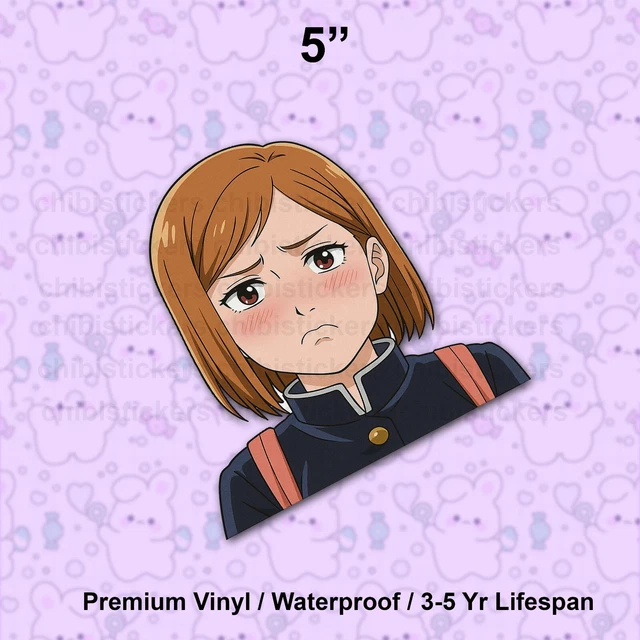 Kira Sticker With Kugisaki Sucana Itadori Satoru Gojo Jujutsu Kaisen ...