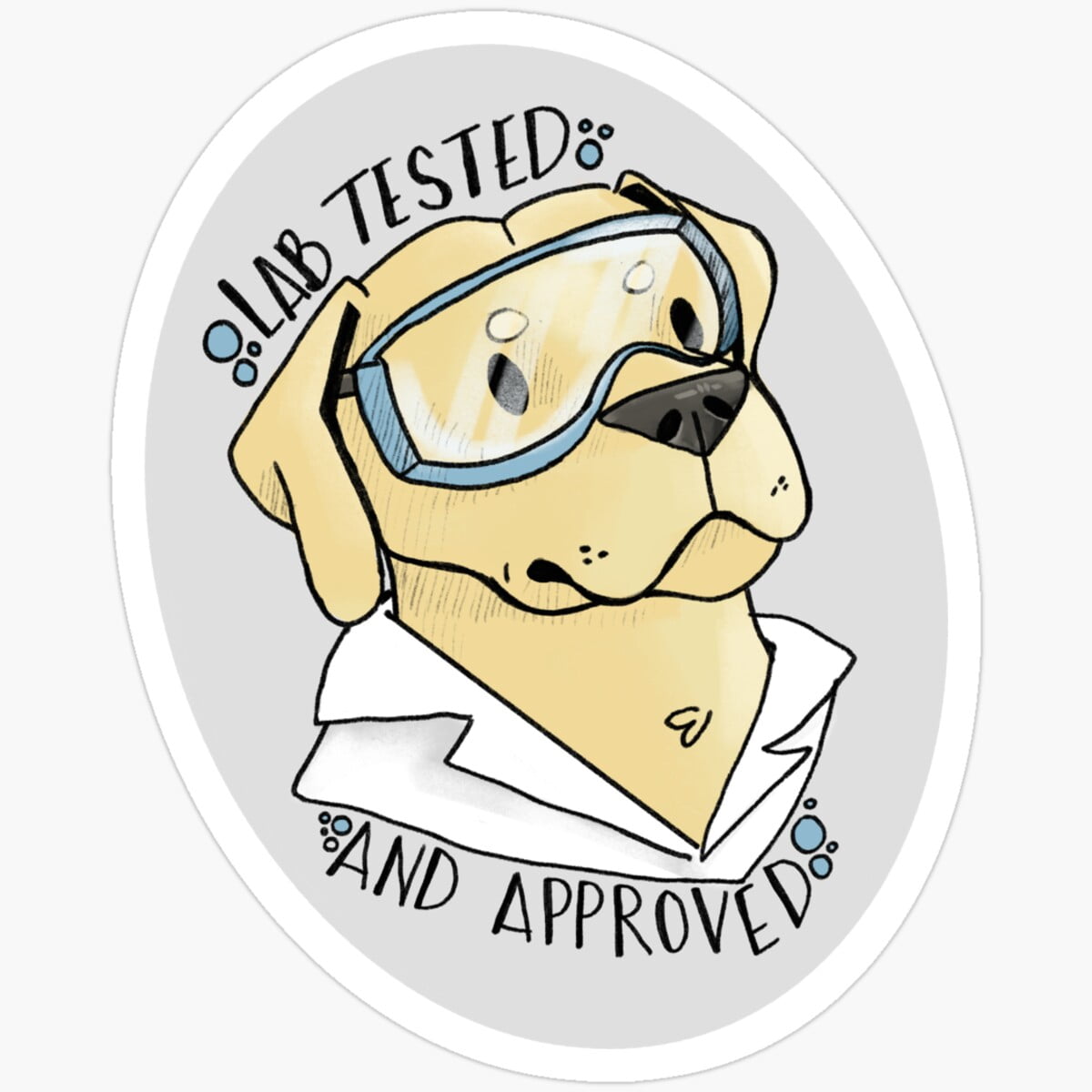 Kira Sticker - Lab Tested And Approved Sticker, Funny Waterproof Decal ...