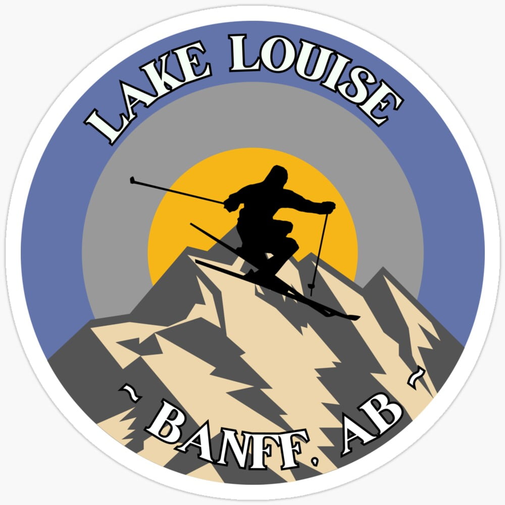 Kira Sticker - Lake Louise Ski And Snowboard Resort Gift For You ...