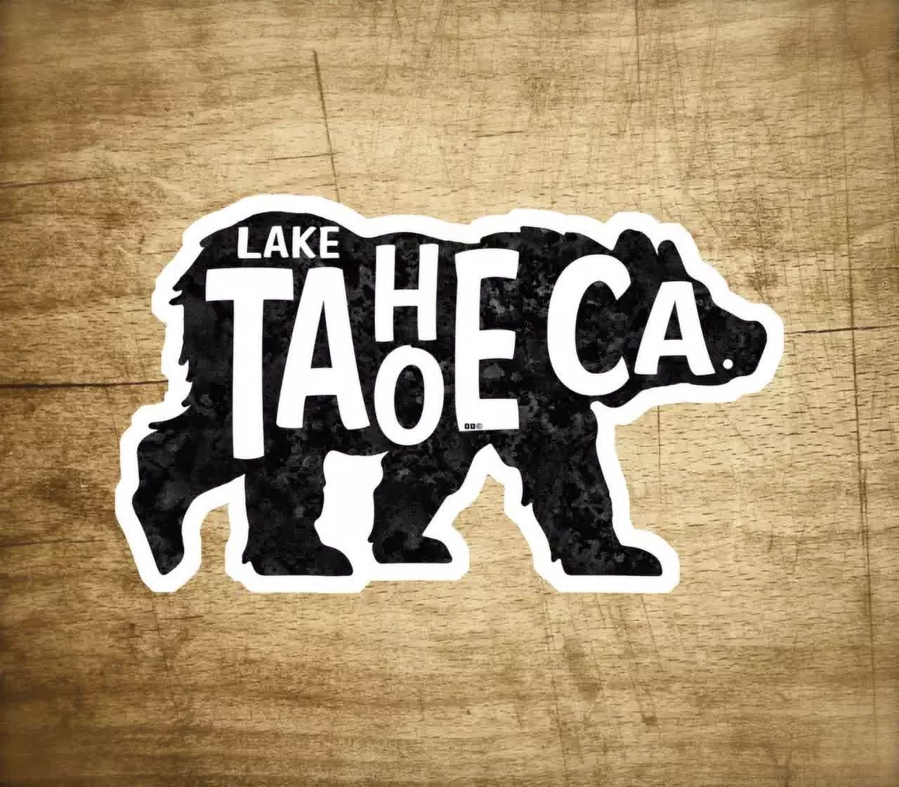 Kira Sticker With Lake Tahoe California Bear Decal Skiing Lakes Boating ...