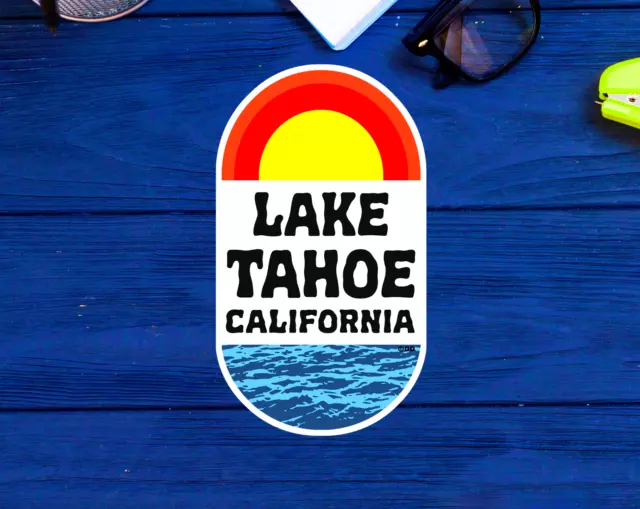 Kira Sticker With Lake Tahoe Decal Tall California Nevada Usa ...