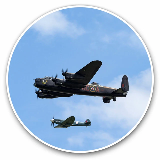 Kira Sticker With Lancaster Bomber Retro Plane Cool Gift Decorative ...