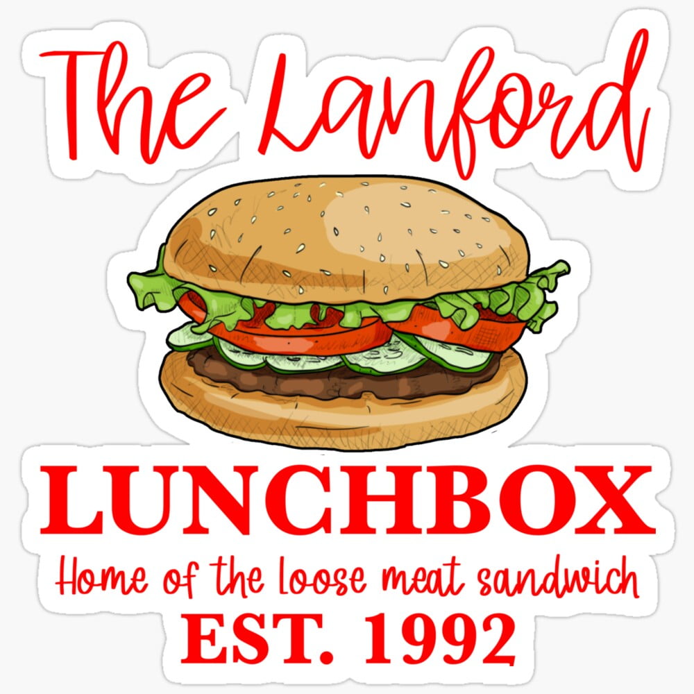 Kira Sticker With The Lanford Lunchbox Cute Roseanne The Conners Dan Restaurant Loose Meat ...