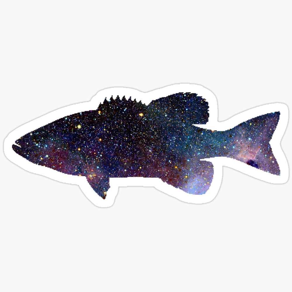 Kira Sticker - Largemouth Bass - Stars Gift For You - Phone Stickers ...