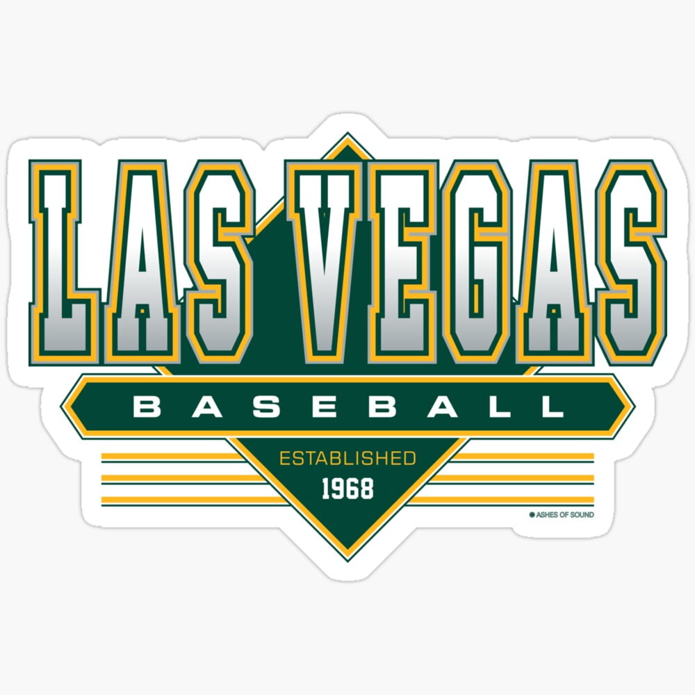 Kira Sticker - Las Vegas, Oakland Baseball Retro, Vintage Athletics, A ...