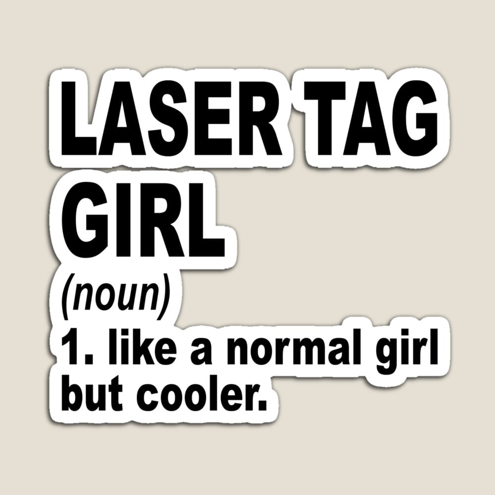 Kira Sticker With Laser Tag Girl Definition,Laser Tag Girl Like A ...