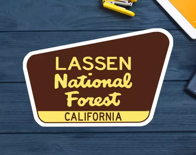 Kira Sticker With Lassen National Forest Decal California Park ...