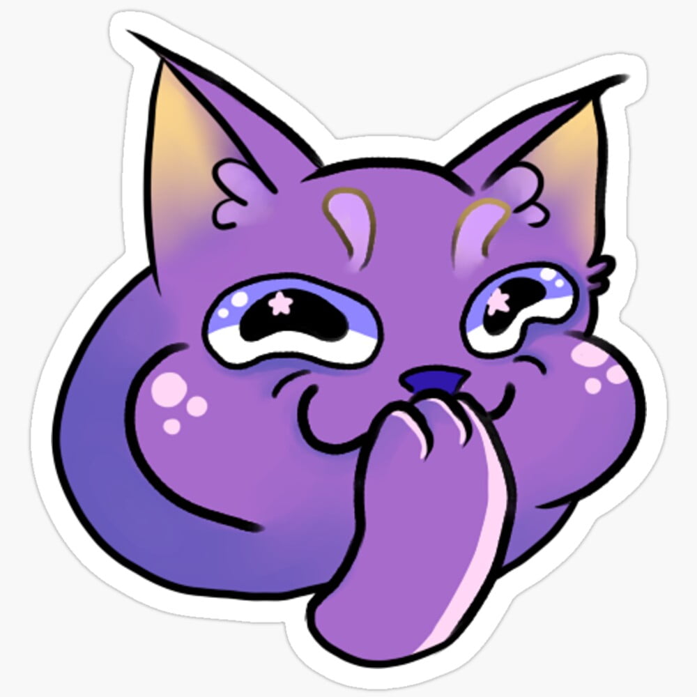 Kira Sticker - Laughy Cat Gift For You - Phone Stickers, Waterproof ...