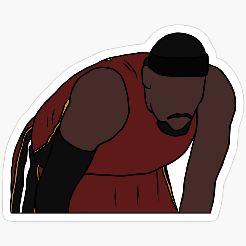 Kira Sticker - Lebron James Locked In Sticker - Single, Trio, Or Squad ...