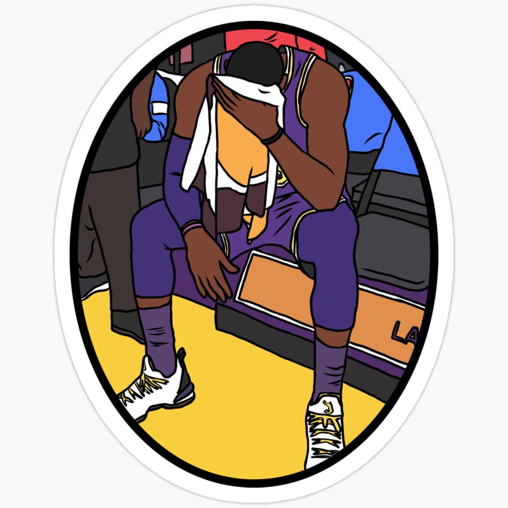 Kira Sticker - Lebron Passes Michael Jor.Dan In Scoring Sticker ...