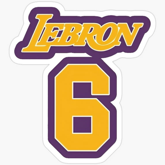 Kira Sticker - Lebron - Phone Stickers, Waterproof Decals Water Bottles ...