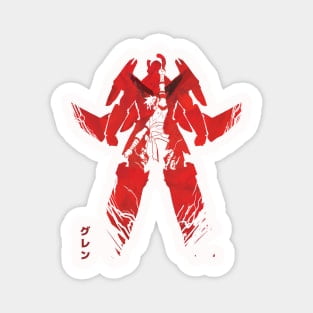 Kira Sticker With A Legacy:Tengen Toppa Gurren Lagann Anime/Manga ...