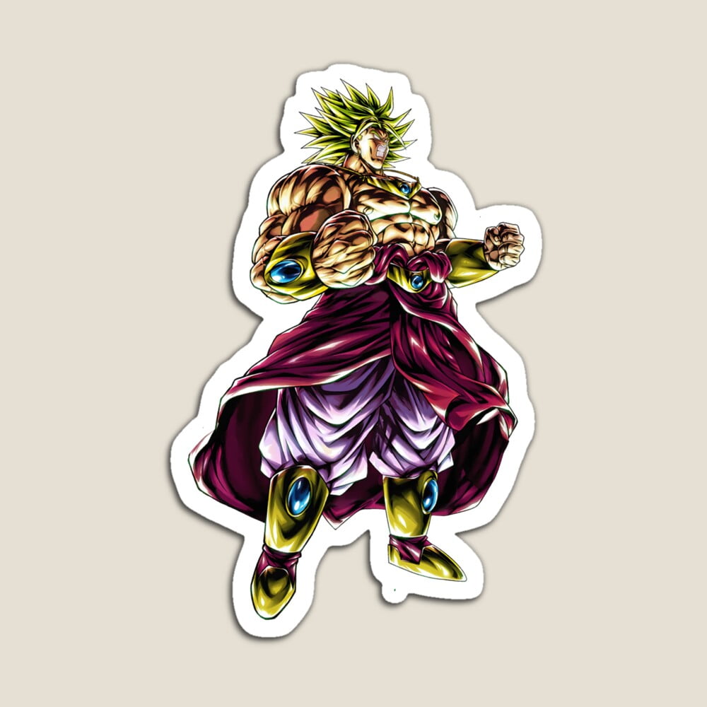 Kira Sticker With The Legendary Supersayan Broly (No Effects ...