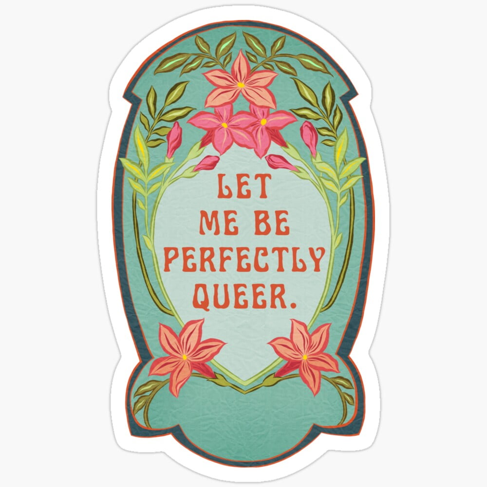 Kira Sticker - Let Me Be Perfectly Queer Gift For You - Phone Stickers ...