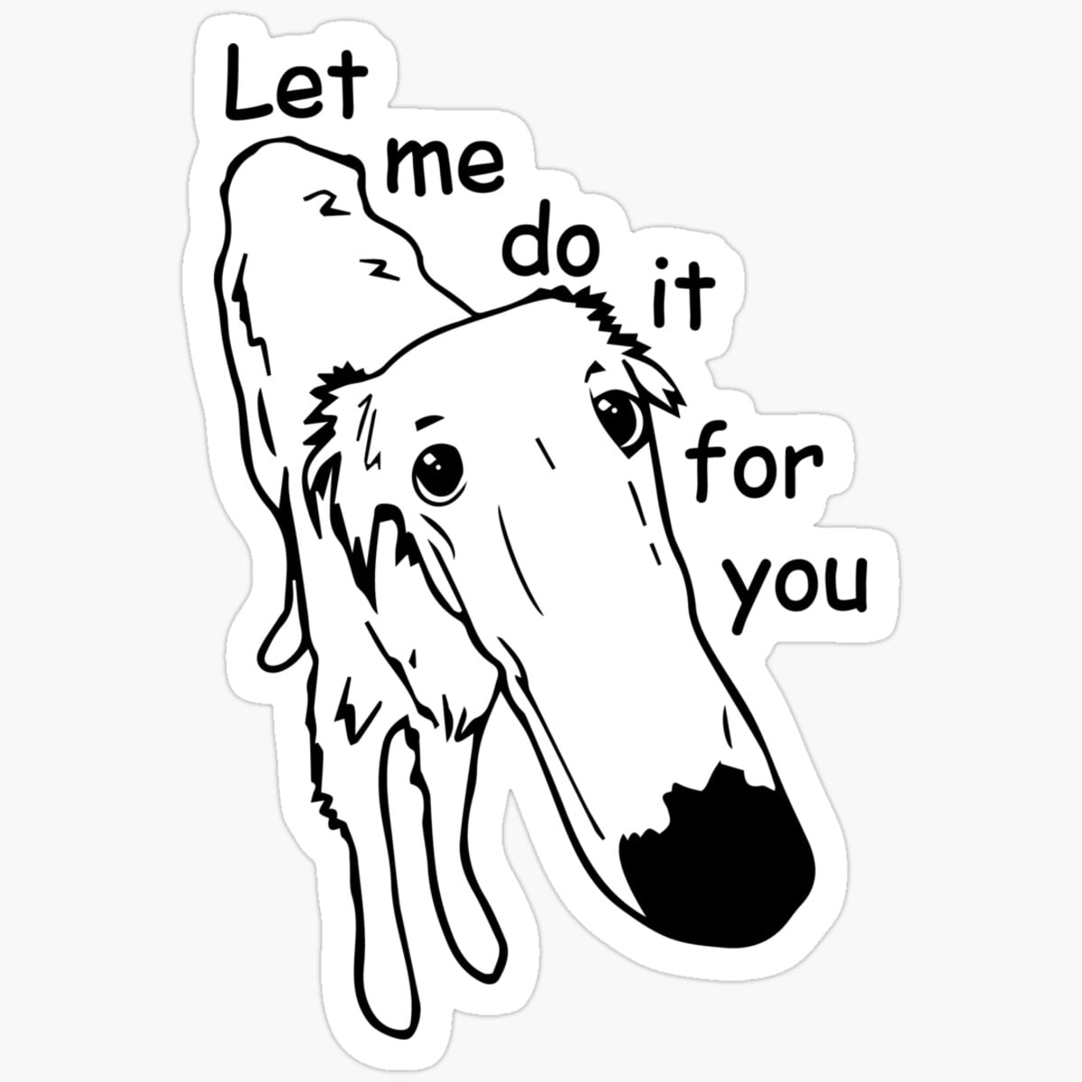 Kira Sticker - Let Me Do It For You Meme Sticker, Funny Waterproof ...