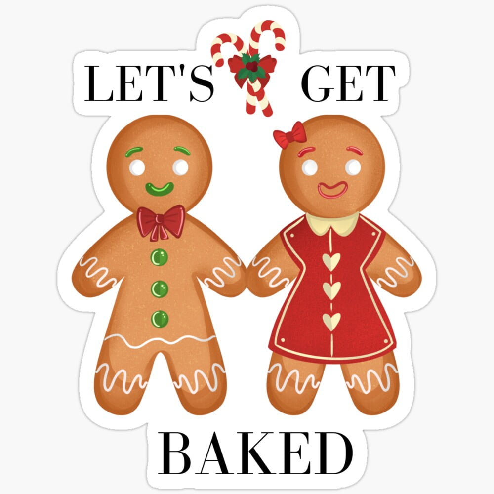 Kira Sticker - Lets Get Baked Gift For You - Phone Stickers, Waterproof ...