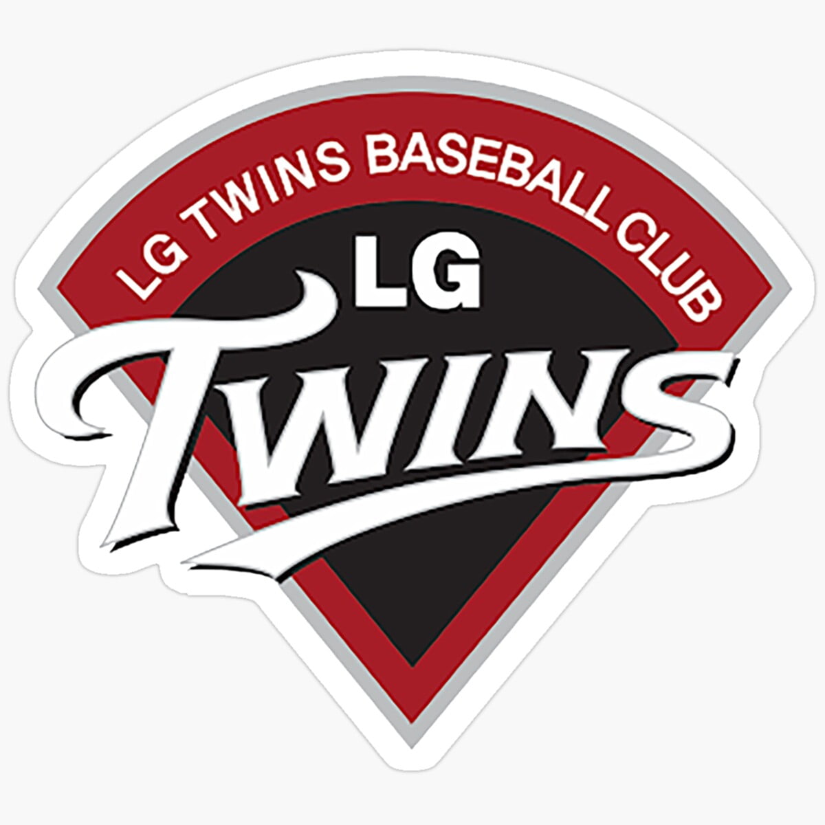 Kira Sticker - Lg Twinseoul Baseball Kbo Logo Baseball, Football, Basketballperfect Sticker Gift ...