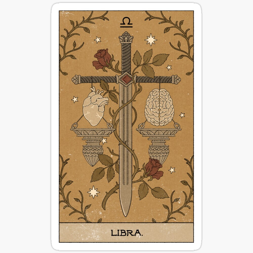 Kira Sticker - Libra Perfect Sticker Gift For Everyone ) - Walmart.com