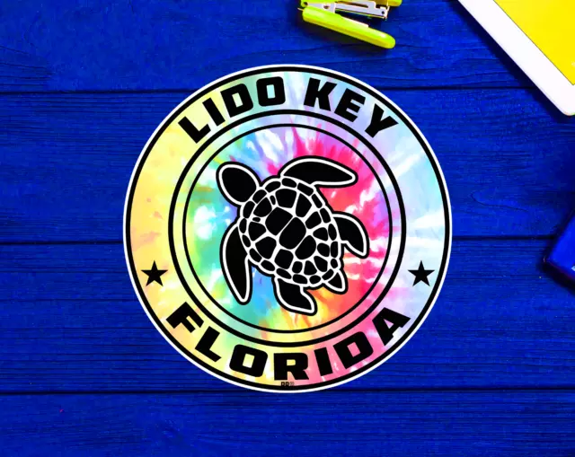 Kira Sticker With Lido Key Florida Beach Decal Sea Turtle Decorative ...