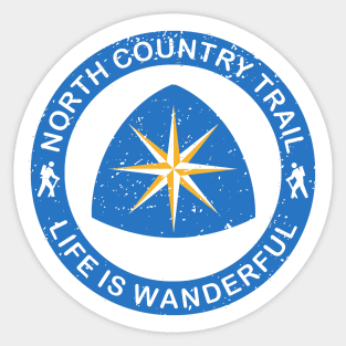 Kira Sticker With Life Is Wanderful - North Country Trail Decorative ...