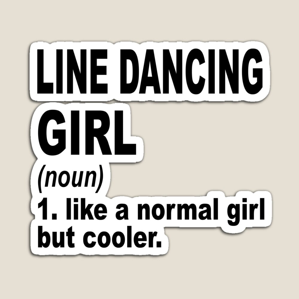 Kira Sticker With Line Dancing Sister,Line Dancing Girl Like A Normal ...