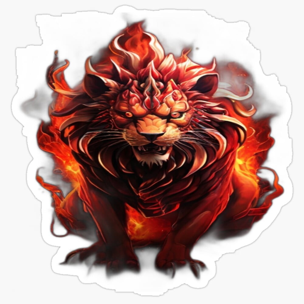 Kira Sticker - Lion Gift For You - Phone Stickers, Waterproof Decals ...