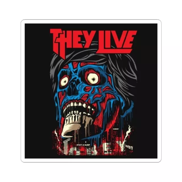 Kira Sticker With They Live Classic Movie Retro Cinema Horror Scary ...