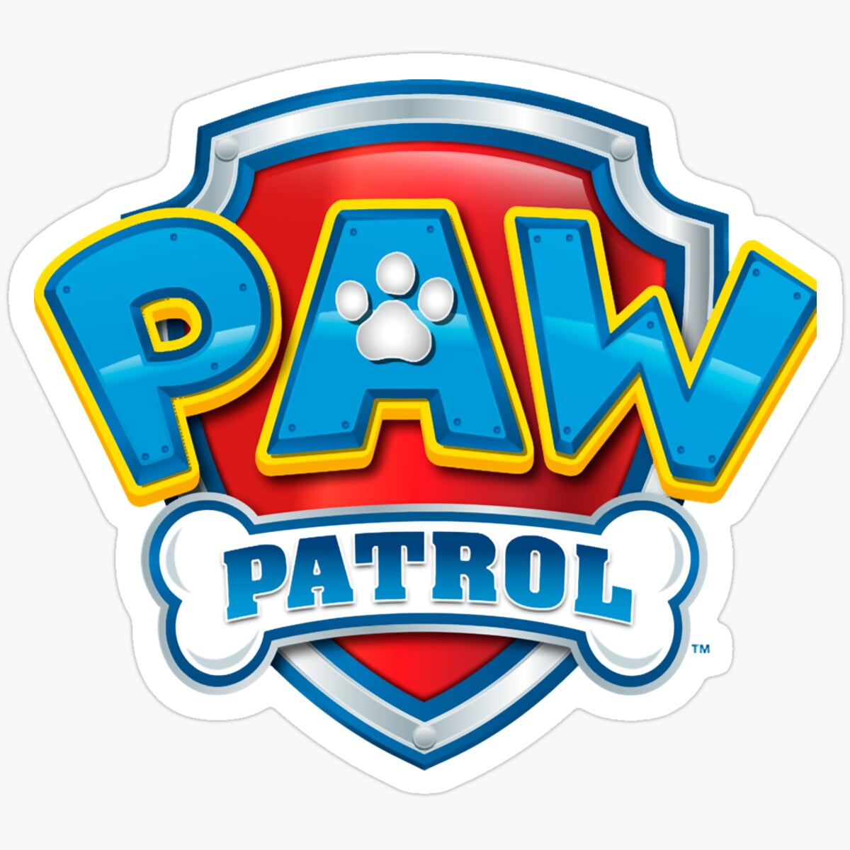 Kira Sticker - Logo Paw Patrol Essentiel Sticker, Funny Waterproof ...